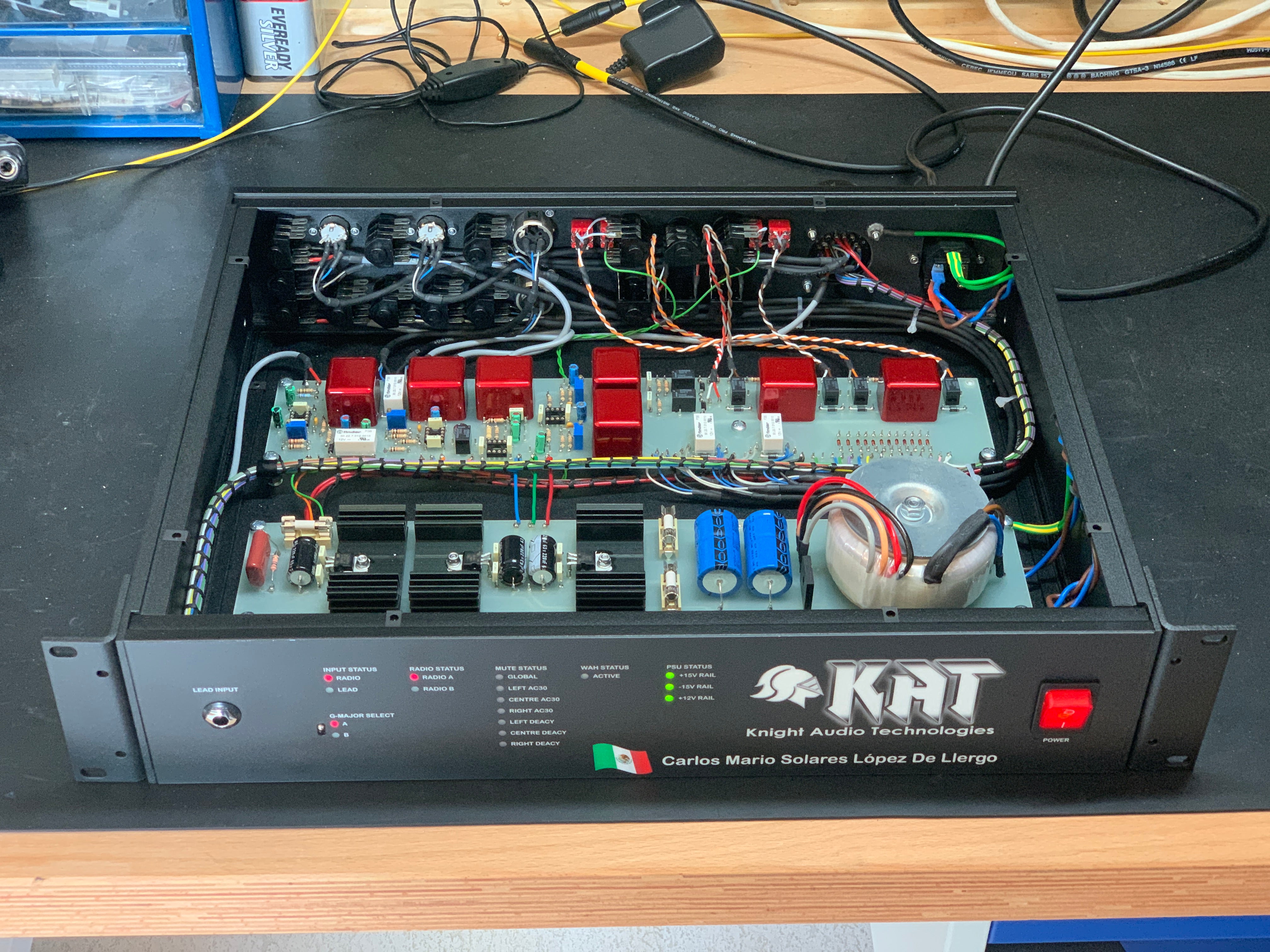 Carlos's Stage Rig – Knight Audio Technologies